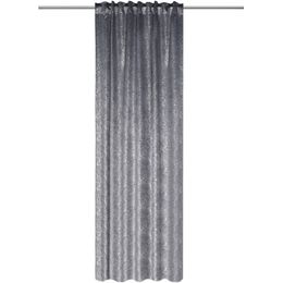Vorhang HEINE HOME, grau, B:135cm H:245cm, Polyester, Gardinen