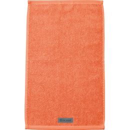 Gästehandtücher Ross "Selection", orange, B:30cm, Frottier, Obermaterial: 100% Baumwolle, Handtücher, 100 % Bio-Baumwolle