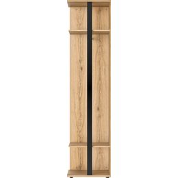 Schrankmodule GAMI "Enzo", braun (natur), B:36cm H:235cm T:59cm, Spanplatte, Schränke, Verschiedene Module einfach zu kombinieren