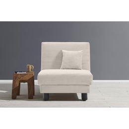 ell+ell Sessel ELL + ELL "Enny", beige, B:85cm H:85cm T:100cm, 92% Polyester 8% Nylon, Sessel, Sessel