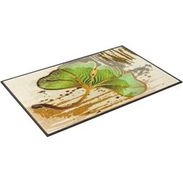 Fußmatte, beige (natur, grün), B:50, Polyamid, Teppiche