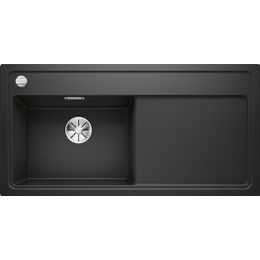 Küchenspüle Blanco "ZENAR XL 6 S", schwarz, B:100 H:19 T:51, Verbundwerkstoff, Küchenspülen, Mit Ablauffernbedienung