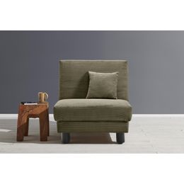 ell+ell Sessel ELL + ELL "Enny", gr&uuml;n, B:85cm H:90cm T:100cm, 92% Polyester 8% Nylon, Sessel, Sessel