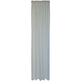 Gardine HOMING "Lennik" Gr. 1, wei&szlig;, B:140cm H:245cm, Polyester, Gardinen, Gardine, Streifen, modern, Farbverlauf, Wohnzimmer, Schlafzimmer
