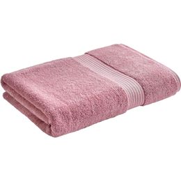 Badetücher Christy "SUPREME", rosa (blush), B:90cm L:165cm, Walkfrottier, Obermaterial: 100% Baumwolle, Handtücher, Premium-Badetücher in Luxusqualität, 650g/m², 90x165cm, 2er Set