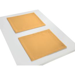 Platzset Adam "Uni Collection" Gr. 1, gelb, B:30cm L:40cm, Obermaterial: 100% Baumwolle, Platzsets