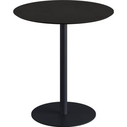Klapptisch Essentials "Urban", schwarz (schwarz, schwarz, schwarz), B:70cm H:73,2cm T:70cm, Pulverbeschichteter Stahl, Tische, in verschiedenen Ausführungen