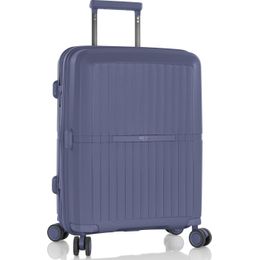 Hartschalen-Trolley Heys "AirLite, verschiedene Größen und Farben", Gr. B/H/T: 41 x 53 x 22 47, blau, Polypropylen, Koffer, Heys x Joachim Llambi Hartschalen-Koffer TSA Schloss