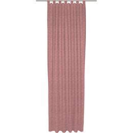 Vorhang WIRTH "Trondheim B", rosa, B:132cm H:345cm, Polyacryl, Gardinen, nach Maß