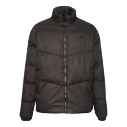Allwetterjacke DEF "DEF Herren DEF Boxy Pufferjacket", Herren, Gr. L, schwarz, 100% Polyester, mehrfarbig, normal, amerikanischer Ausschnitt, Jacken