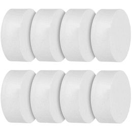 Raumentfeuchter-Nachfüllpack Wenko "Modell Prisma", weiß, H:4cm Ø:10cm, Klimageräte-Nachfüllpacks, reduziert Luftfeuchtigkeit ohne Strom, für Räume bis 40 m³