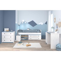 Jugendzimmer-Set Parisot "Smoozy", weiß, Schlafzimmermöbel-Sets