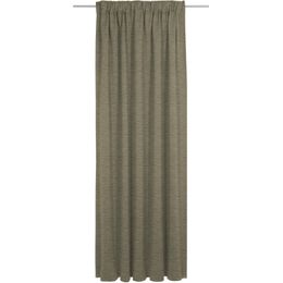 Vorhang WIRTH "Trondheim B", grau (taupe), B:132cm H:345cm, Polyacryl, Gardinen, nach Maß