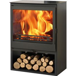 Kaminofen Panadero "Saphir Ecodesign", schwarz, Kaminöfen