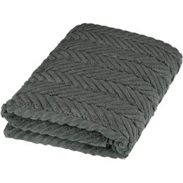 Duschtuch Ross "Sensual 9001", grau (anthrazit), B:75cm L:140cm, Frottier, Obermaterial: 100% Baumwolle, Handtücher, 100% Baumwolle