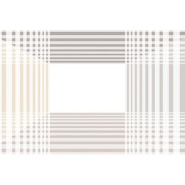 Fototapete ARCHITECTS PAPER "Atelier 47 Room Pattern 2", beige (creme, weiß, beige), B:4m L:2,7m, Vlies, Tapeten, Vlies, Wand, Schräge, Decke