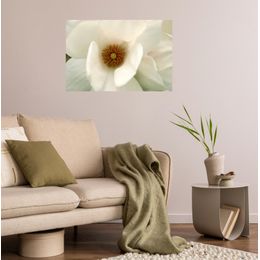 Wandsticker queence "White Love", weiß, B:90cm H:60cm T:0,1cm, Folie, Wandtattoos, Selbstklebend, kinderleichte Anbringung