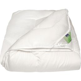 Kunstfaserbettdecke Polydaun "Lotus", weiß, B:240cm L:220cm, Bezug: 100% Lyocell (TENCEL™). Füllung: 80% Polyester, 20% Viskose, Bettdecken