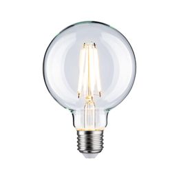 Paulmann LED-Filament "230V Globe G95 1055lm 9W 2700K Klar", Energieeffizienz: E (A-G), transparent, L:14cm &Oslash;:9,5cm, Leuchtmittel