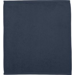 Geschirrtuch Ross "Küchen-Frottiertuch, 50x50 cm", blau (marineblau), B:50cm L:50cm, 100% Baumwolle, Geschirrtücher, vielseitig einsetzbarer Küchenhelfer aus 100% Baumwolle, unifarben