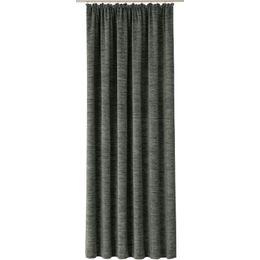 Vorhang WIRTH "Trondheim B", grau, B:132cm H:345cm, Polyacryl, Gardinen, nach Maß