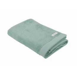 Duschtuch Tom Tailor HOME "COLOR BATH", grün (fresh sage), B:70cm L:140cm, Frottier, Frottier, Handtücher, 100% Baumwolle, 70x140 cm, uni, große Farbauswahl