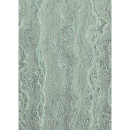 Vliestapete Komar "Digitaldruck Vlies - Marble Mint - Größe 200 x 280 cm", grün, B:200m L:280m, Vlies, Tapeten, Wohnzimmer, Schlafzimmer