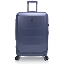 Koffer Heys "EZ Fashion, in verschiedenen Farben und Größen", Gr. B/H/T: 46 x 66 x 29 82, blau (navy), Polycarbonat, Koffer, Heys x Joachim Llambi Reisegepäck Koffer Volumenerweiterung