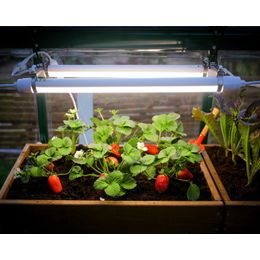 LED Gartenleuchte PALRAM - CANOPIA "Brighton", weiß, B:4cm H:4cm L:55cm, Leuchten, LED-UV-Wachstumslicht für Gewächshäuser