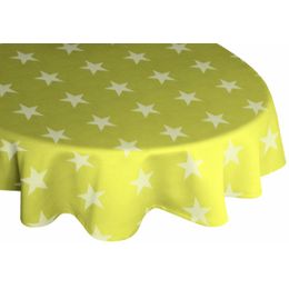Tischdecke WIRTH "Felino", grün, B:130cm L:190cm, Baumwolle, Polyester, Tischdecken