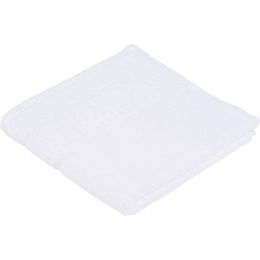 Gözze Handtücher GÖZZE "BIO Frottier", weiß, B:50cm L:100cm, Walkfrottier, Obermaterial: 100% Baumwolle, Handtücher, im Set, Bio-Baumwolle, Pastell Farben, mit geschorener Bordüre