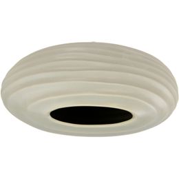 Dekovase I.GE.A. "Keramik-Vase", beige, B:18cm H:10cm, Keramik, Vasen, 2er Set Kleine Vase Weiß Modern Keramik Tisch Küche Büro Pampasgras