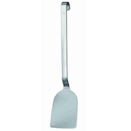 Rösle Pfannenschaufel RÖSLE, silber (edelstahlfarben), Edelstahl, Küchenpaletten, Pfannenwender mit Hakengriff, Edelstahl 18/10, spülmaschinengeeignet