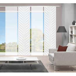 Schiebegardine Vision S "MURRAY 4er SET" Gr. 1, grau, B:60cm, Polyester, Gardinen, Schiebevorhang Digidruck 4er Set MURRAY