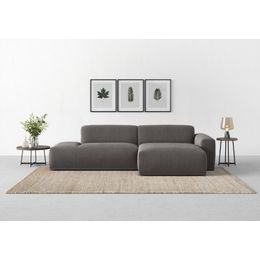 Trendmanufaktur "Braga, mit hochwertigem Kaltschaum, L-Form, in Cord erh&auml;ltlich" modernes Sofa, Couch mit hohem Sitzkomfort, 275/72/160 cm (B/H/T)