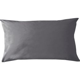 Kissenbezüge Cinderella "Weekend", grau (anthrazit), B:80cm L:40cm, Renforcé, Renforcé, Kissenbezüge, Kissenbezug in diversen Größen, STANDARD 100 by OEKO-TEX zertifiziert