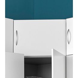 Schrankaufsatz wimex "Multiraumkonzept", weiß, B:57cm H:40cm T:80cm, Spanplatte, Möbelaufsätze, erweiterbar