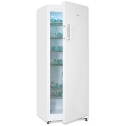 Exquisit Getr&auml;nkek&uuml;hlschrank "GKS31-V-H-280E weiss", Energieeffizienz: E (A-G), silber (wei&szlig;), B:60cm H:163cm T:62cm, K&uuml;hlschr&auml;nke