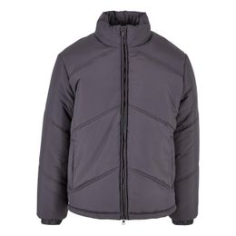 Allwetterjacke Urban Classics "Urban Classics Herren Arrow Puffer Jacket", Herren, Gr. L, schwarz (schwarzshadow), 100% Polyester, unifarben, normal, amerikanischer Ausschnitt, Jacken