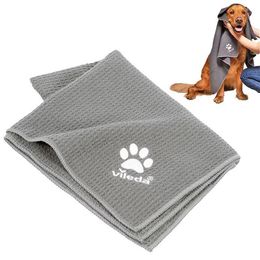 Wischbezug Vileda "Vileda Pet Pro Microfibre Tuch XL", grau, B:22,5cm H:29mm T:2,5cm, gewirkt, Mikrofaser, Putzt&uuml;cher, Wischbezug, Trocknet 6x schneller als ein Baumwolltuch* *interner Labortest