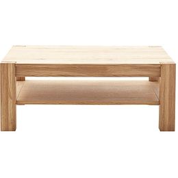 Couchtisch MCA LIVING "SILIAS Couchtisch", beige (naturfarben, naturfarben, naturfarben), B:115cm H:65cm T:46cm, Tische, Couchtisch, durchgehende Lamelle