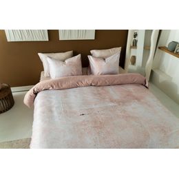 Wendebettwäsche Kayori "Nobo", bunt, B/L: 135cm x 200cm, 1 Stk., 1 Stk., Mako-Satin, B/L: 80cm x 80cm, 2 Stk., Mako-Satin, Obermaterial: 100% Baumwolle, Bettwäsche, Hergestellt aus Bio-Baumwollsatin