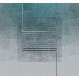 Fototapete Komar "Digitaldruck Vlies - still - Größe 300 x 280 cm", bunt (blau, grau, grün), B:300m L:280m, Vlies, Tapeten, Wohnzimmer, Schlafzimmer