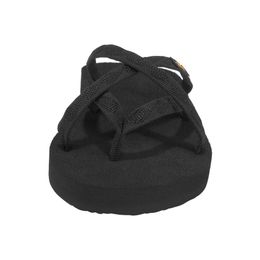 Zehentrenner Teva "Olowahu W´s", Gr. 40, schwarz (mix, on, schwarz), Textil, sportlich, Schuhe