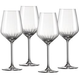 Ritzenhoff & Breker Rotweinglas RITZENHOFF & BREKER "Jive", transparent, B:9cm H:24cm Ø:9cm, Glas, Trinkgefäße, 4er Set, je 530 ml