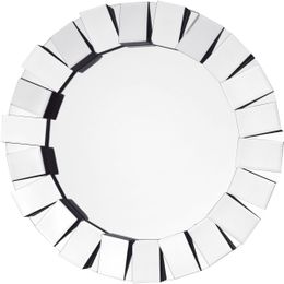 Wandspiegel Kayoom "Fortuna 310", silber (silberfarben), B:80 H:80, Spiegelglas, Spiegel
