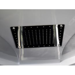 Komplettdusche Sanotechnik "Trend 2", grau (chromfarben), B:90cm H:215cm T:90cm, Duschkabinen, mit Beleuchtung