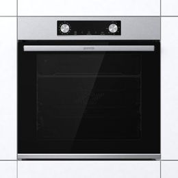 Gorenje Pyrolyse Backofen "BPS6737E14X, BPS6737E14BG", Energieeffizienz: A+ (A+++-D), silber (silberfarben), B:59,5cm H:59,5cm T:56,4cm, Backöfen, AirFry-Funktion