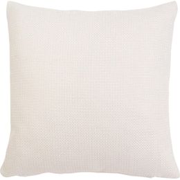 G&ouml;zze Kissenh&uuml;llen G&Ouml;ZZE "Dallas", wei&szlig;, B:40cm L:40cm, Polyester, Obermaterial: 100% Polyester, Kissenbez&uuml;ge, in vielen Farben