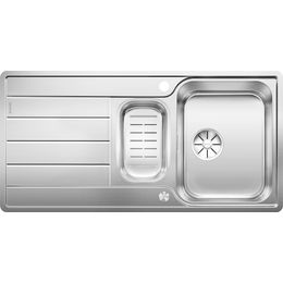 Edelstahlspüle Blanco "CLASSIMO 6 S-IF", grau (edelstahl), B:50 H:21 T:100, Edelstahl, Küchenspülen, erhältlich in mehreren Farben, inkl Multifunktionsschale aus Edelstahl